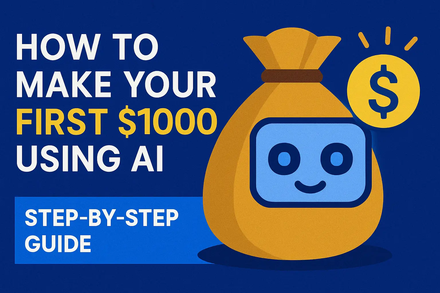 How to Make Your First $1000 Using AI Best Guide of 2026